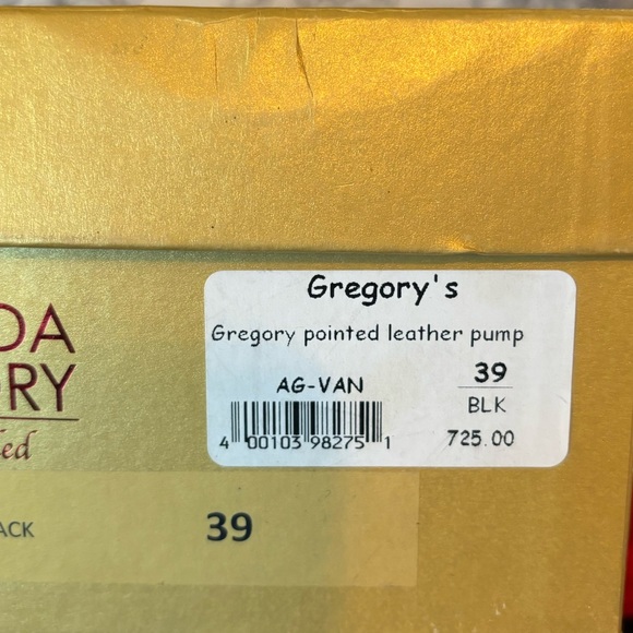 Amanda Gregory | Shoes | Stunning Amanda Gregory Hand Cobbled Black Stiletto Pump | Poshmark